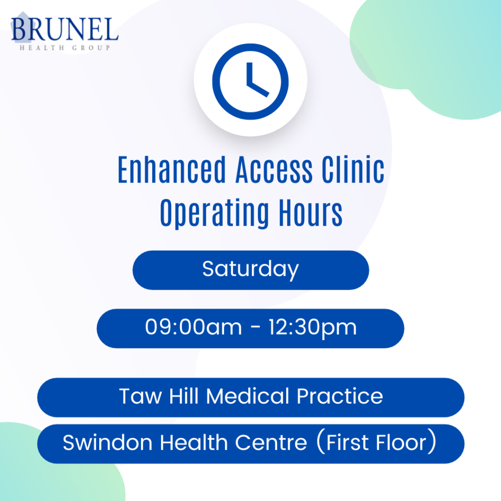 Enhanced Access Clinics for Swindon and Shrivenham – Brunel Health Group