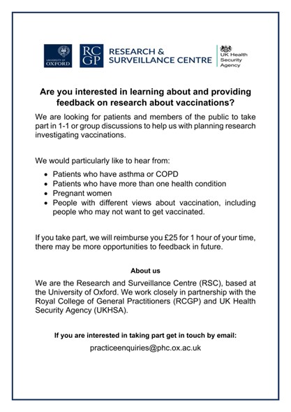 Further Research projects we are promoting – Brunel Health Group